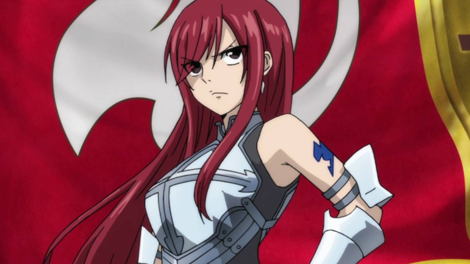 Cartoon Girl With Red Hair That Stands Out Everywhere